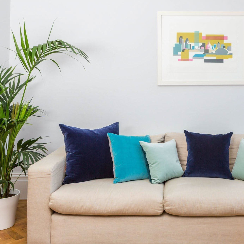 Turquoise Blue Cushions | Luxe 39