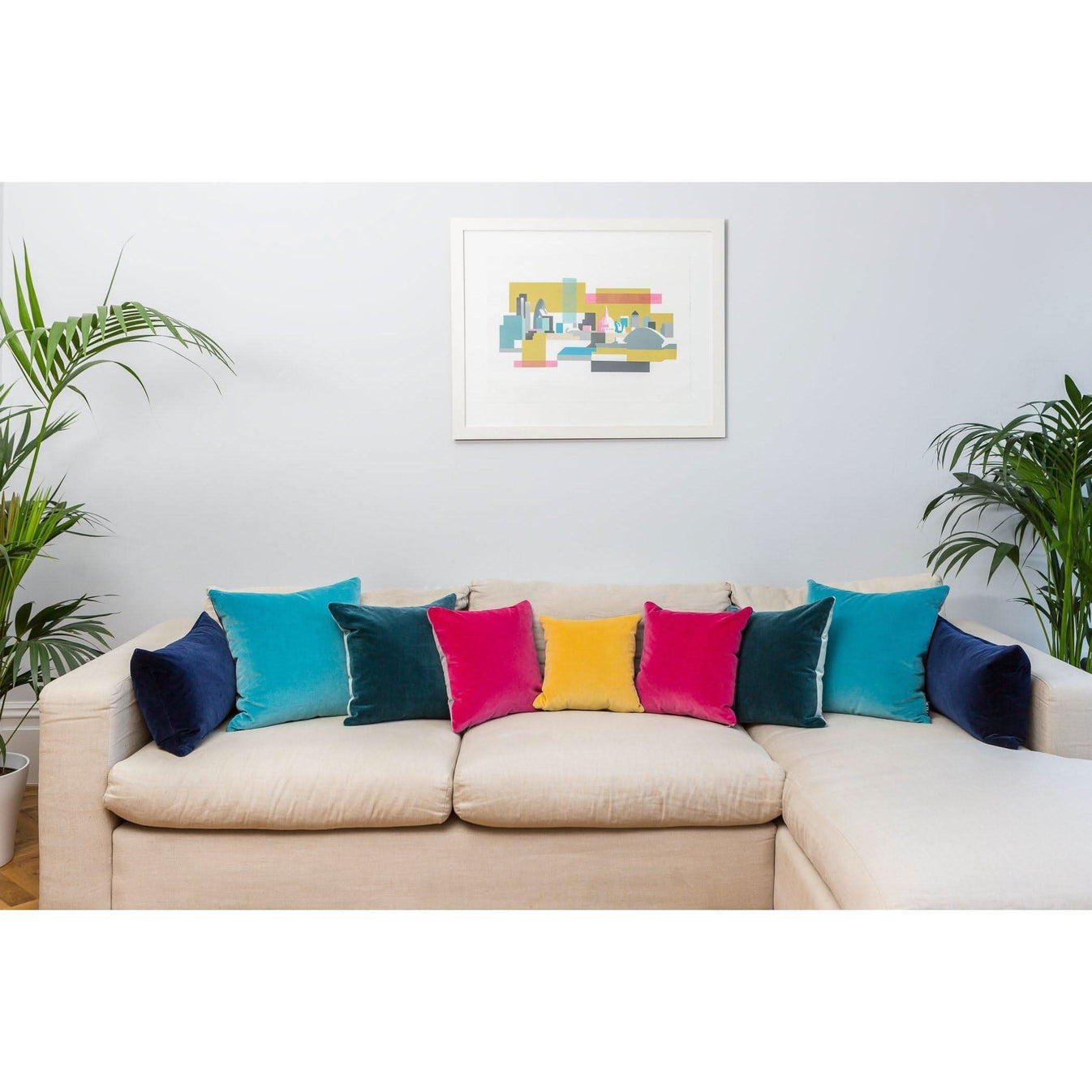 Turquoise Cushions | Luxe 39 London